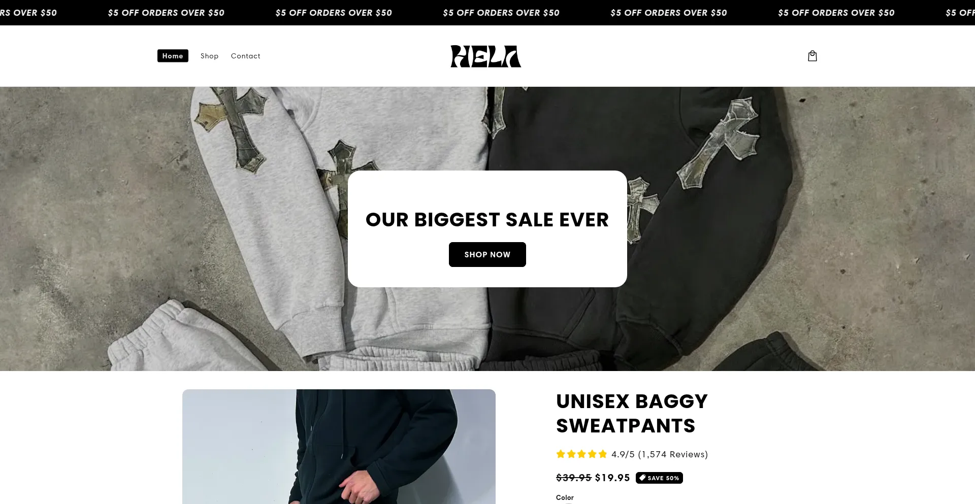 Shophela.store Reviews: Suspicious Shop. Very Low Trust 1/100