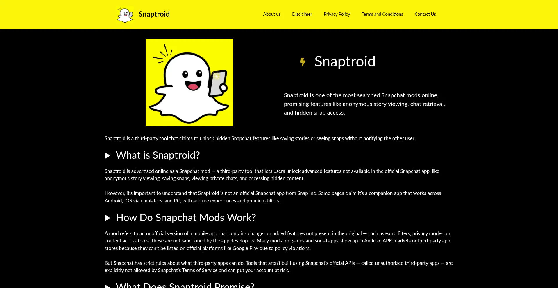 Snaptroid.app Review: Reputation Check and Risk Signals
