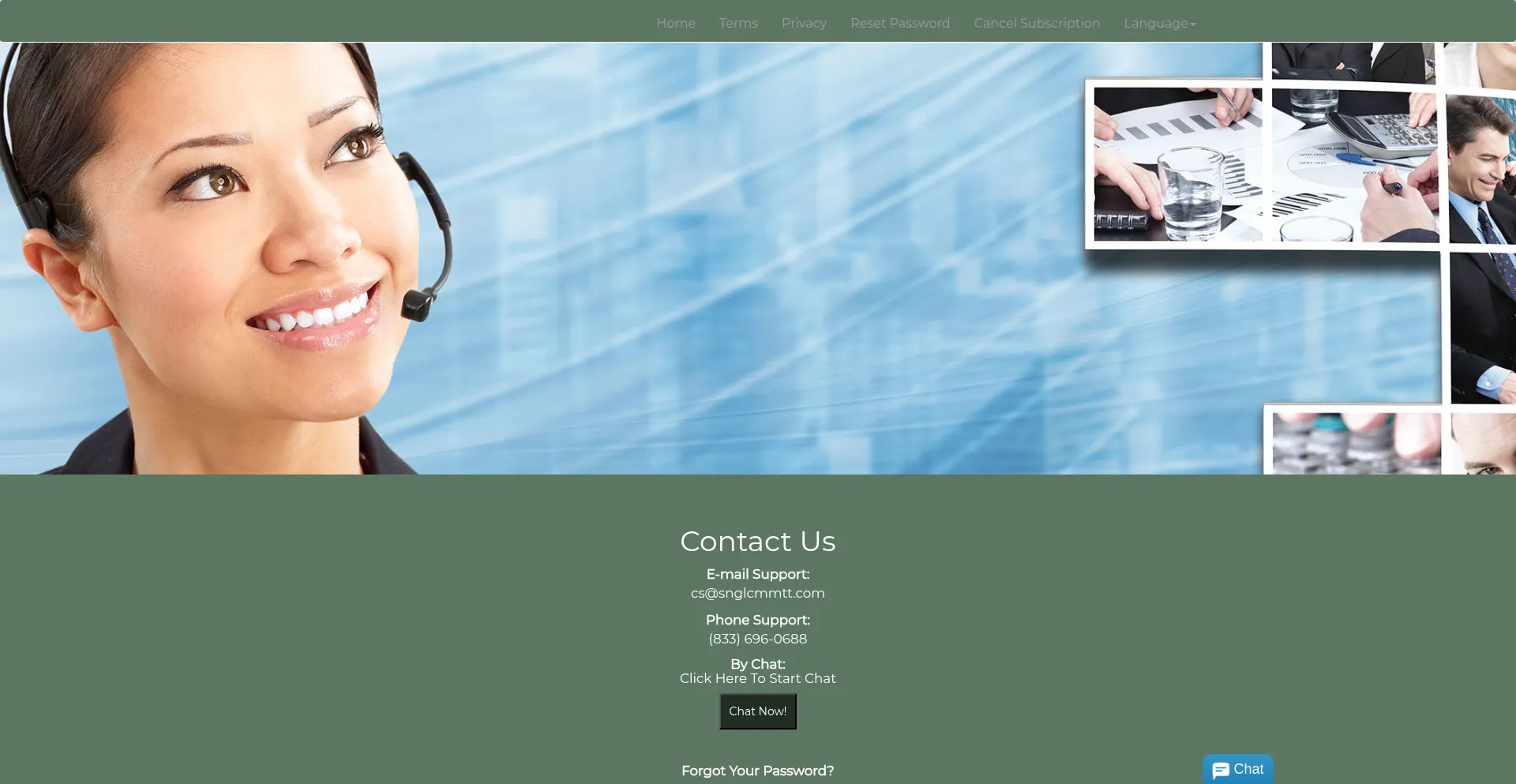 Snglcmmtt.com Review: Suspicious Website. Low trust score: 39%