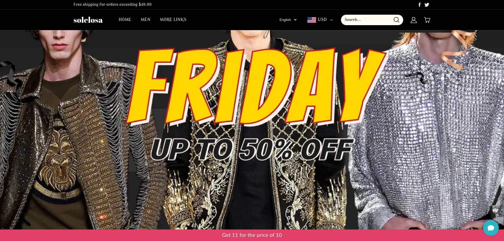 Solelosa.com Review: Suspicious Shop. Very low trust score: 5%