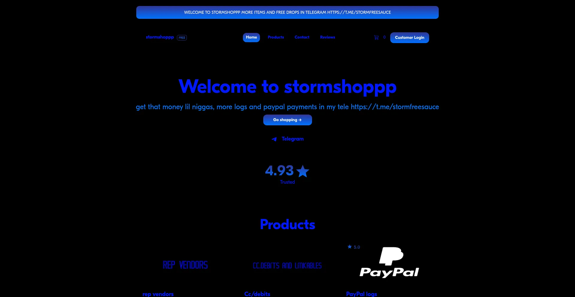 Stormshoppp.sellpass.io Reviews: Check Scam or Safe? Low Trust 39/100