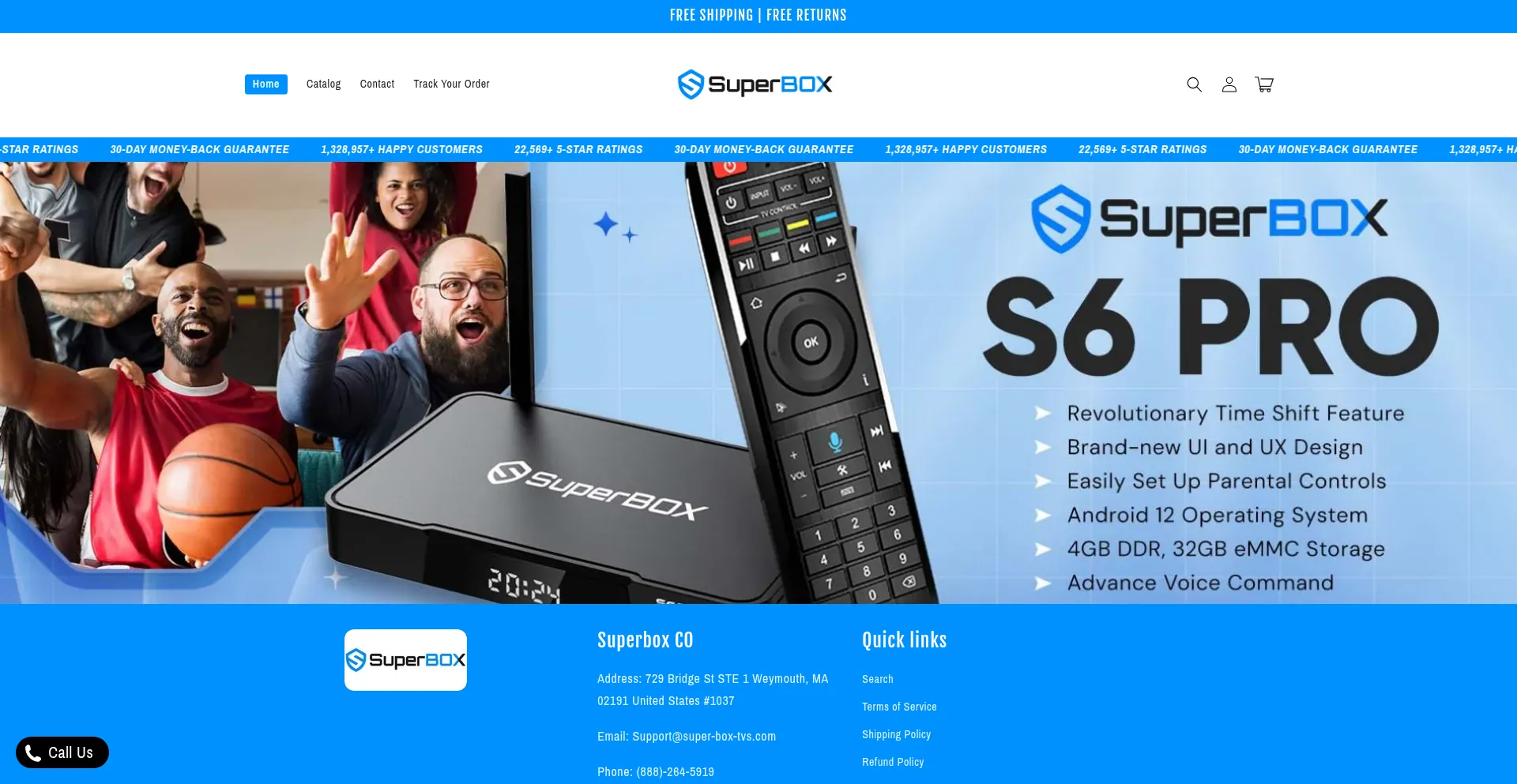 Super-box-tvs.com Reviews: Scam Website. Dangerous trust score: 1%