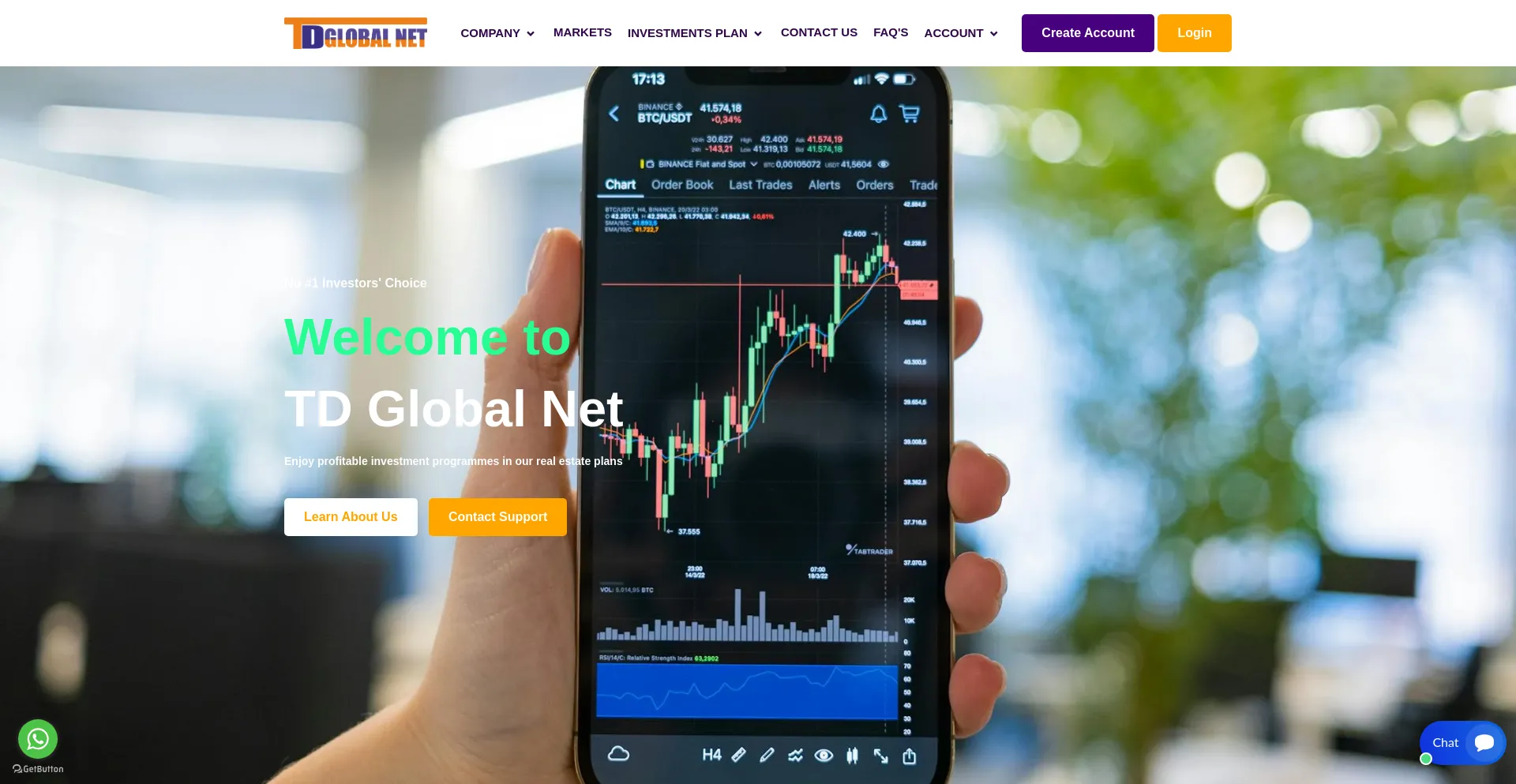 Tdglobalnet.org Reviews | scam, legit or safe check | Gridinsoft