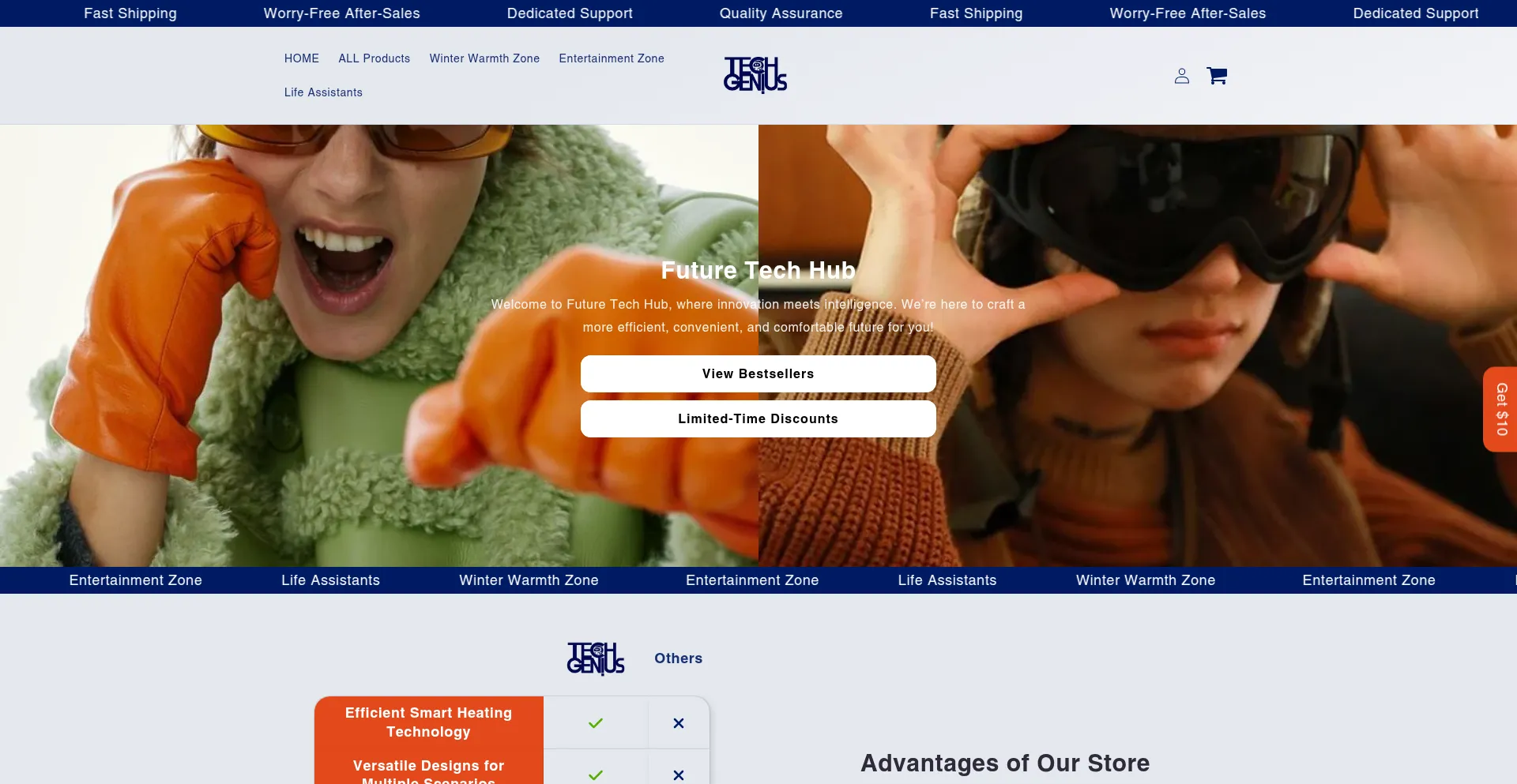 Tech-genius.us Reviews: Suspicious Shop. Very Low Trust 1/100