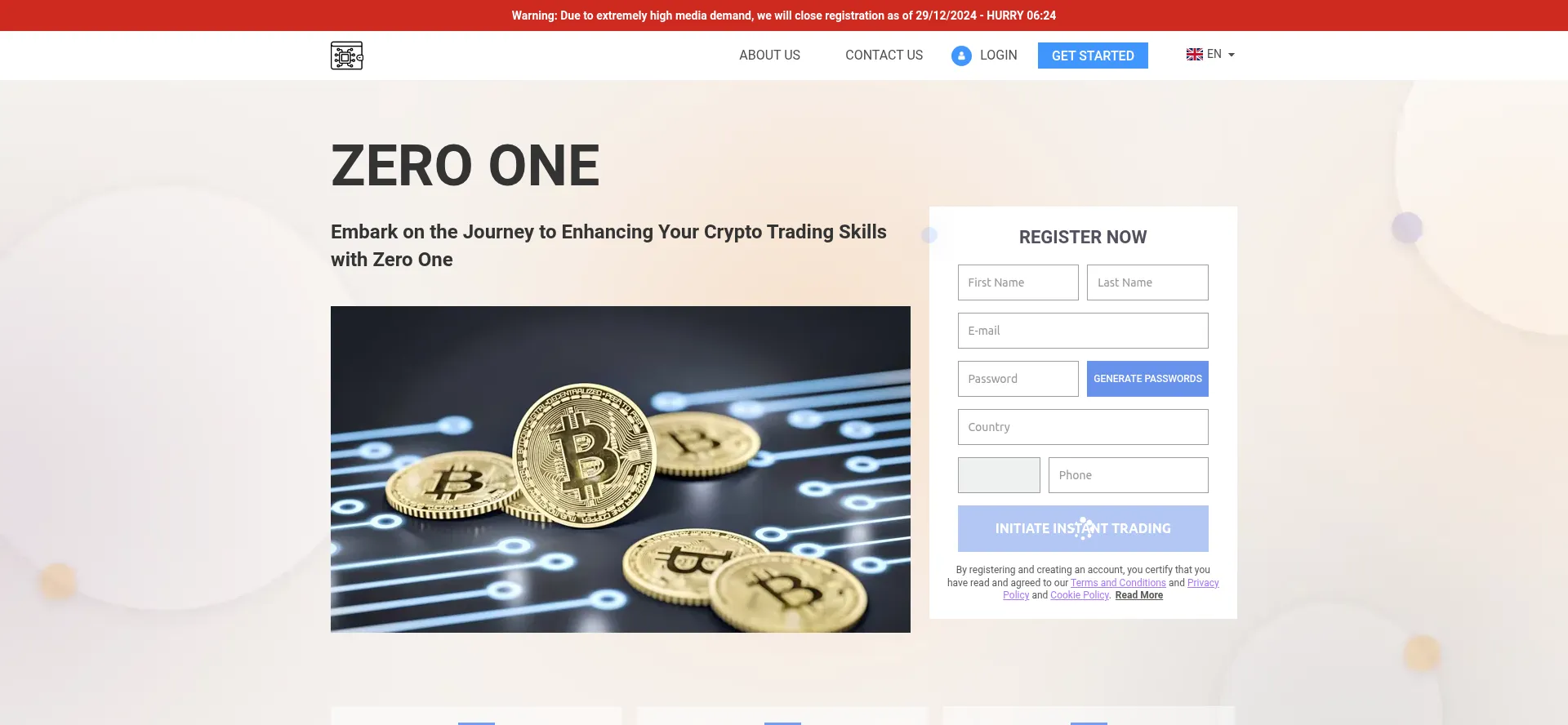 The-zero-one.com Reviews: Low Third-Party Rating (24/100 Trust Score)