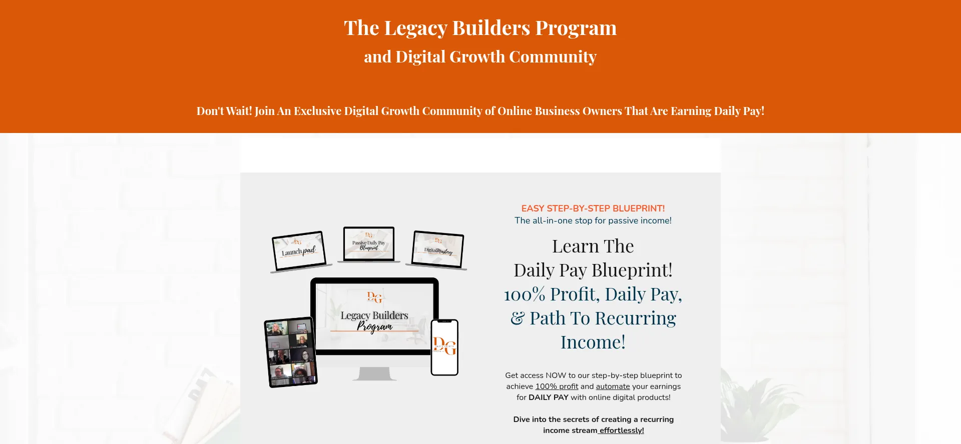 Thelegacybuildersprogramdgc.com Review: Suspicious Website, Young ...