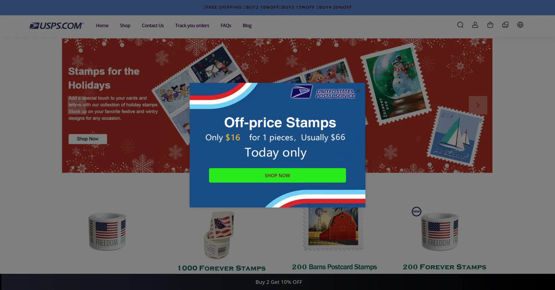 Thepostalstore.shop Reviews: Suspicious Shop. Very Low Trust 1/100