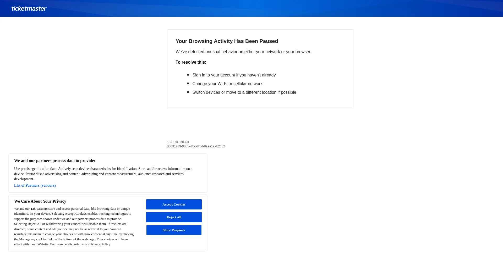 Ticketmaster.nl Reviews | Scam, Legit or Safe Check