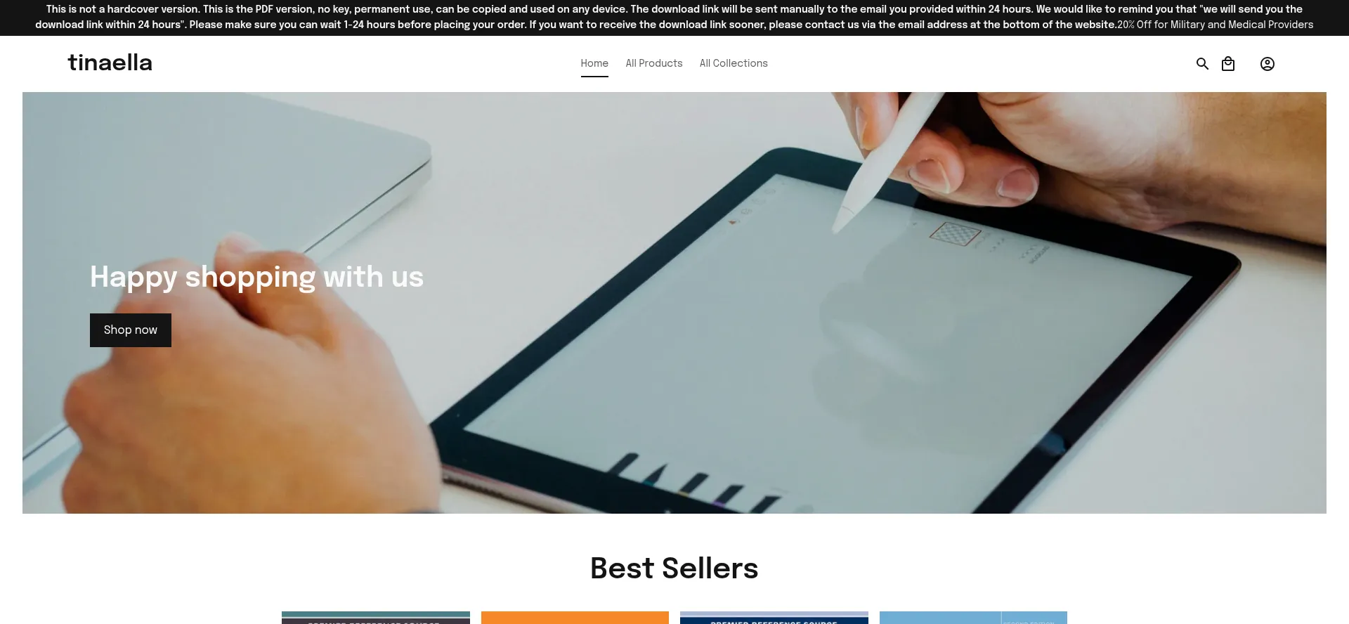 Tinaella.store Review: Suspicious Website. Low trust score: 39%