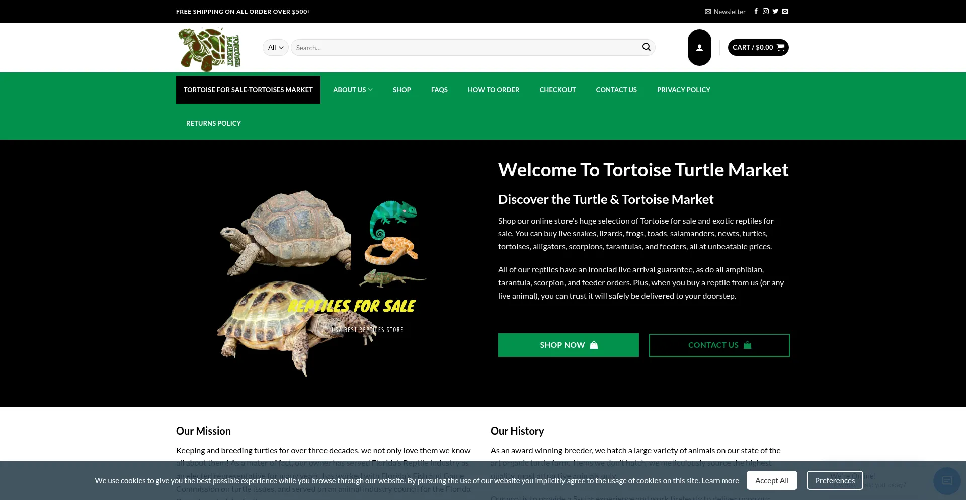 Tortoiseturtlemarket.com Reviews | Scam, Legit or Safe Check