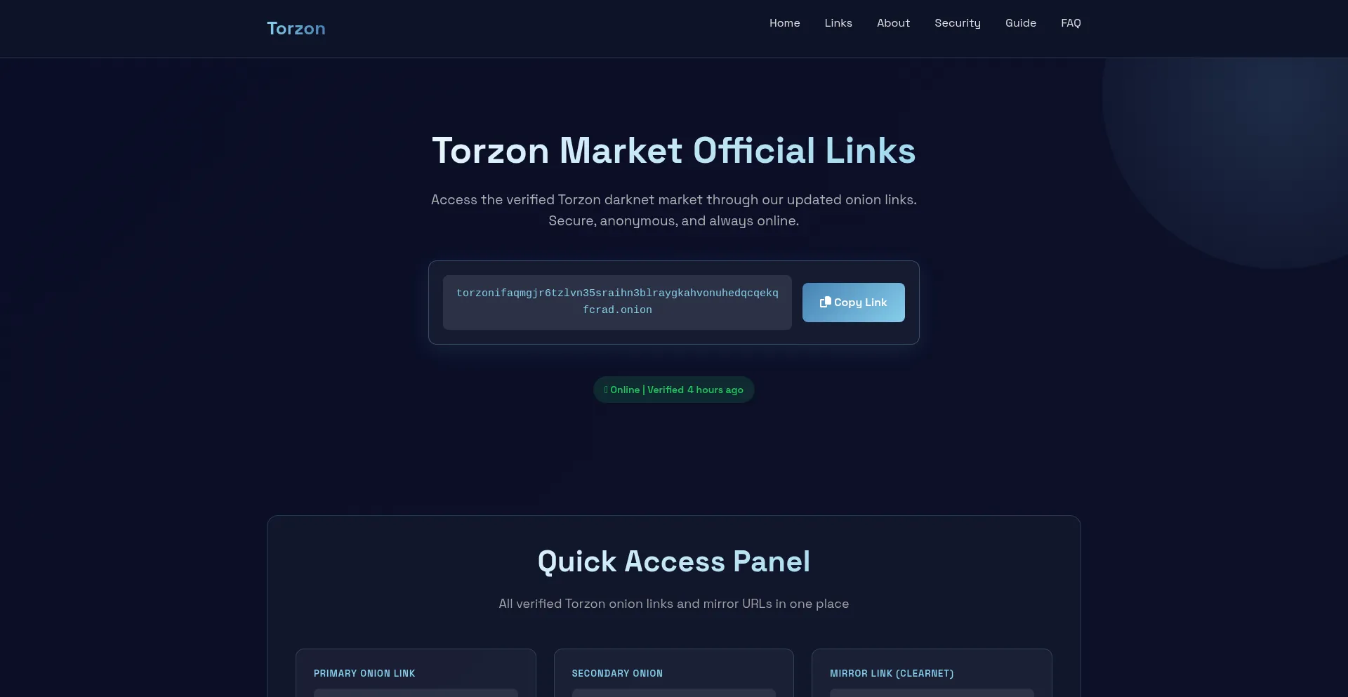 Torzon-darknetmarket.com Scam Check: Blacklist Warning (22/100 Trust Score)