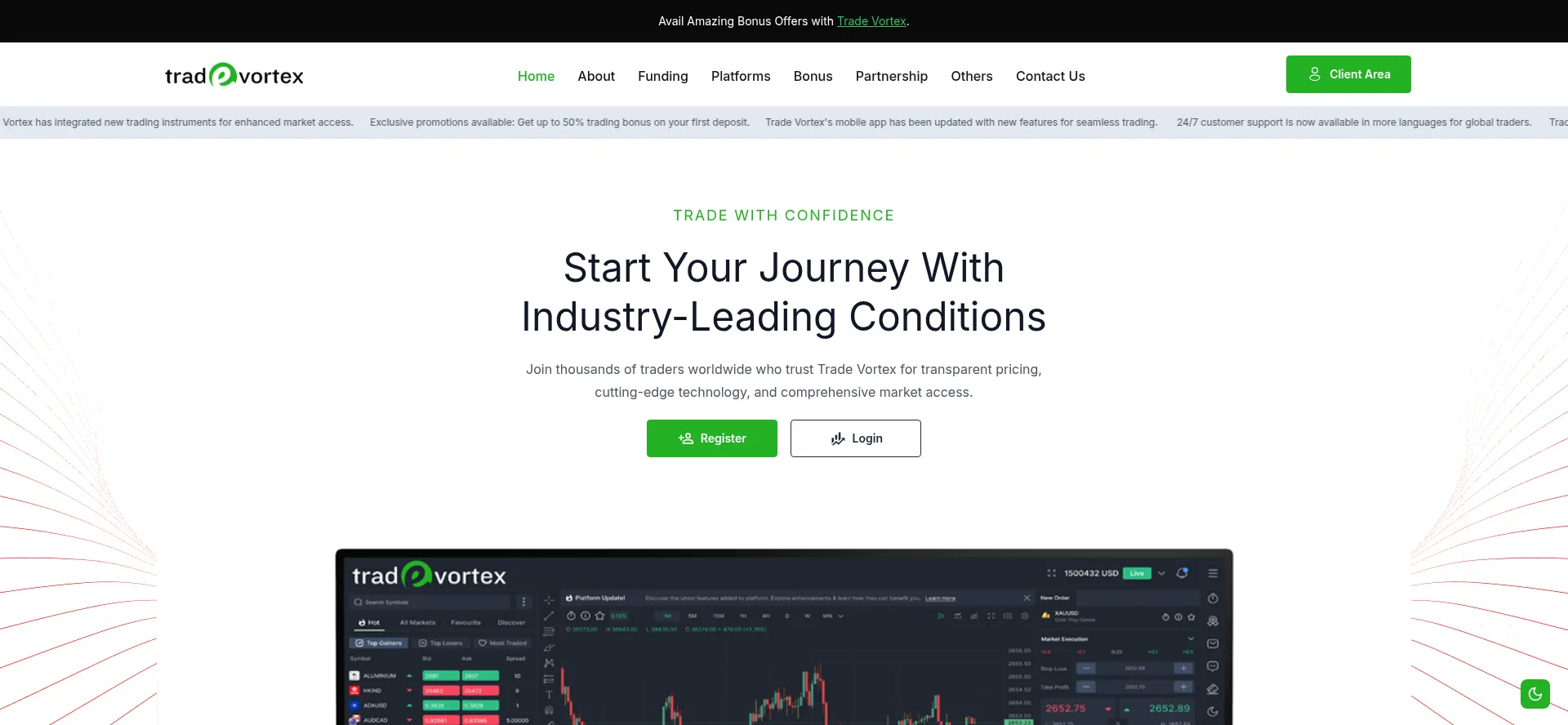 Tradevortexlimited.com Reviews: Check Scam or Safe? Very Low Trust 6/100