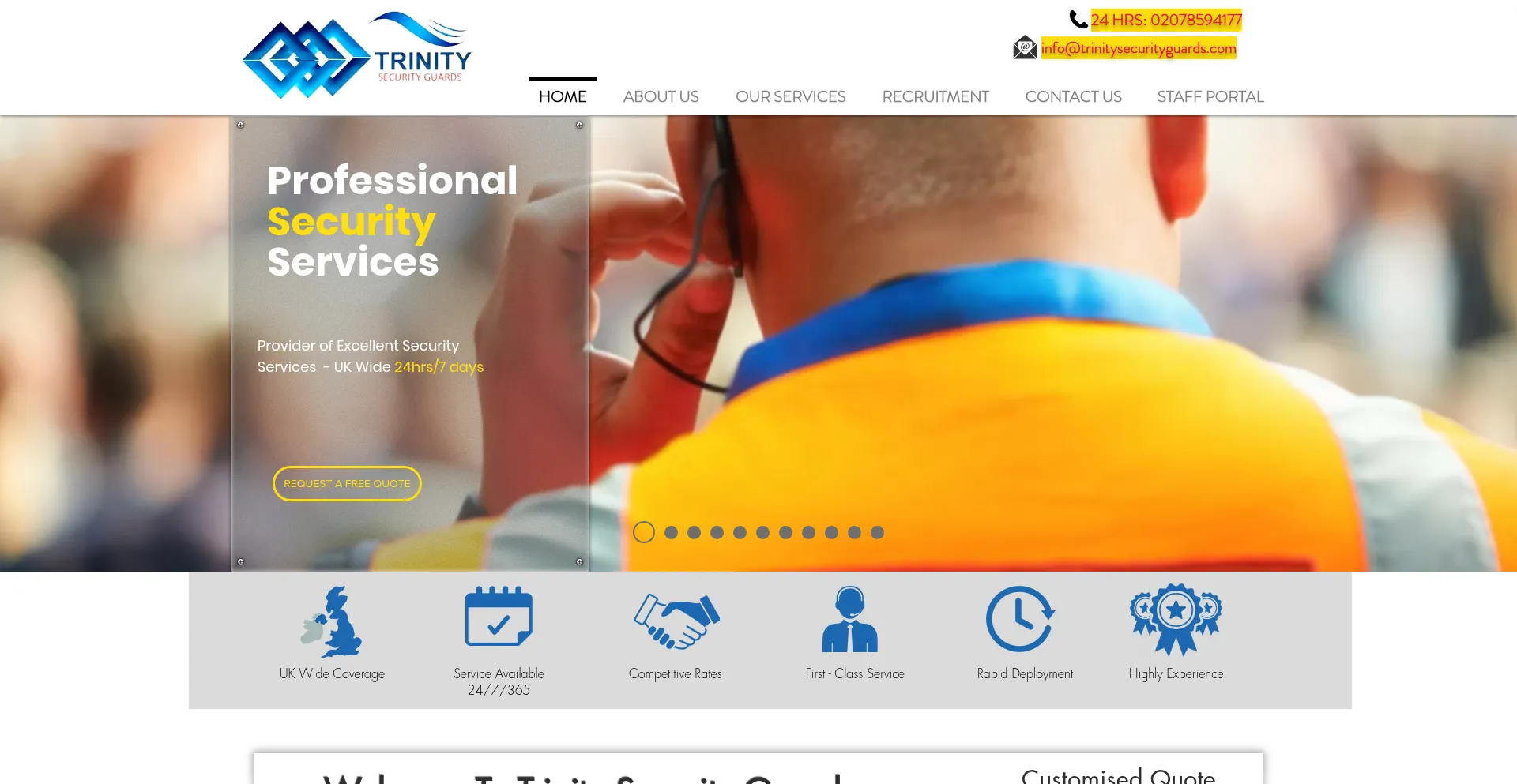Trinitysecurityguards.com Reviews | Check if site is scam or legit