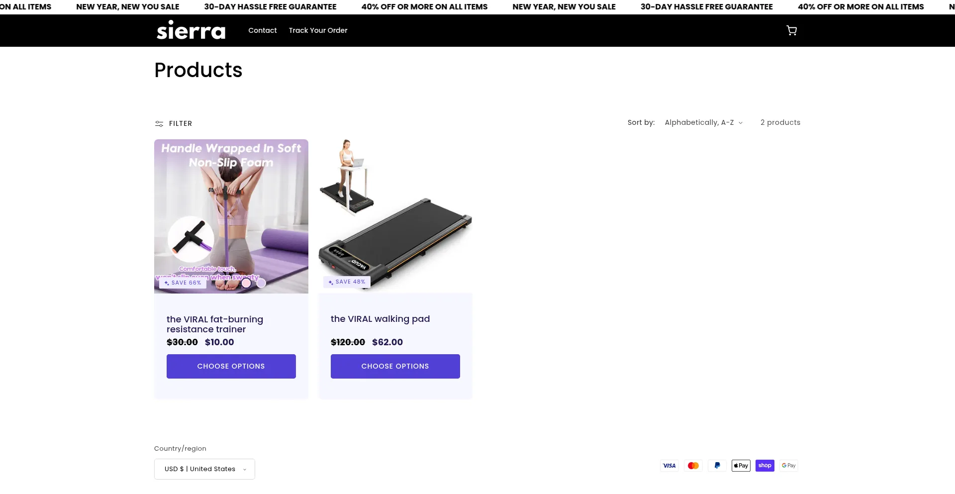 Trysierra.shop Scam Check: Blacklisted (25/100 Trust Score)