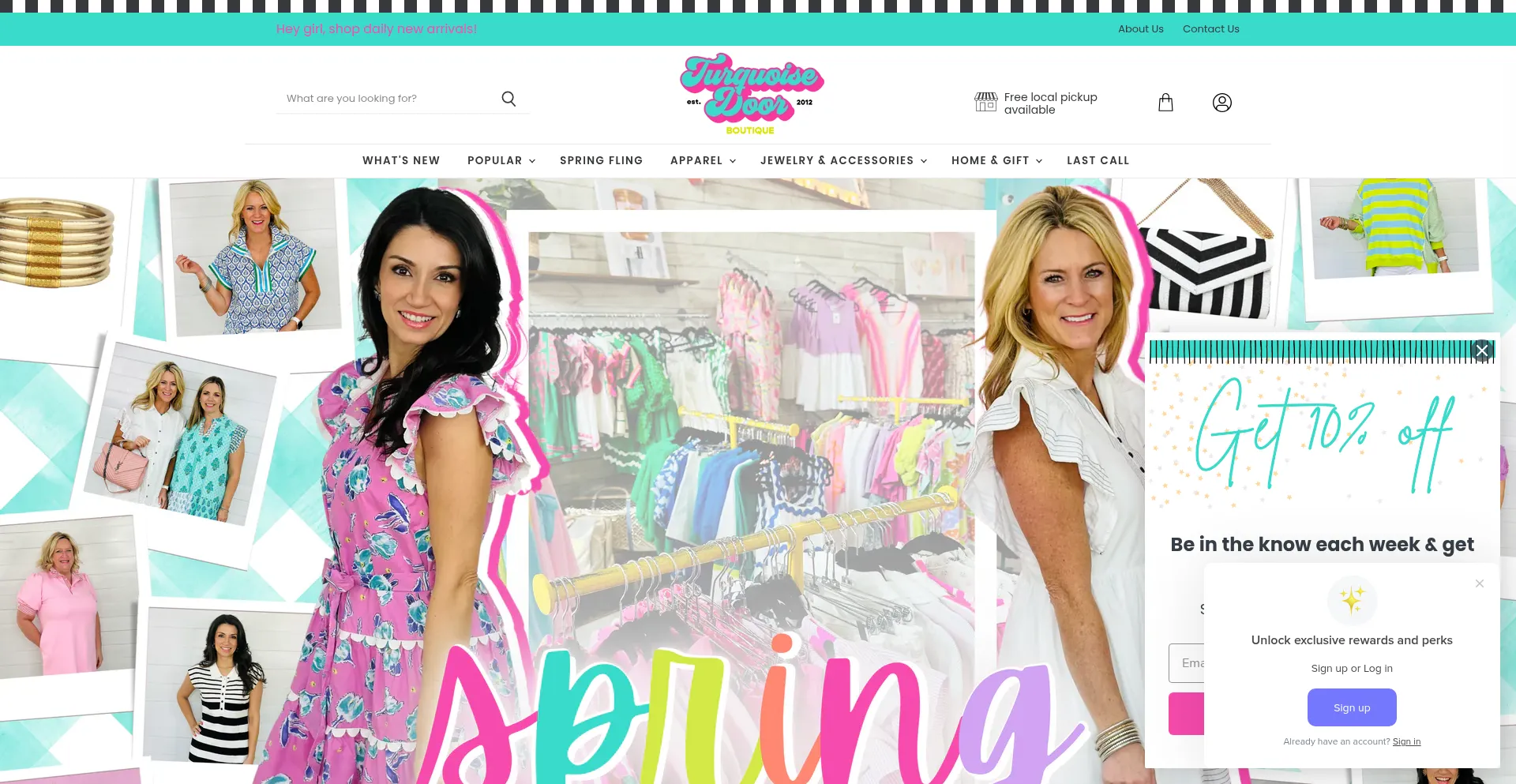 Turquoisedoorboutique.com Reviews | Check if site is scam or legit