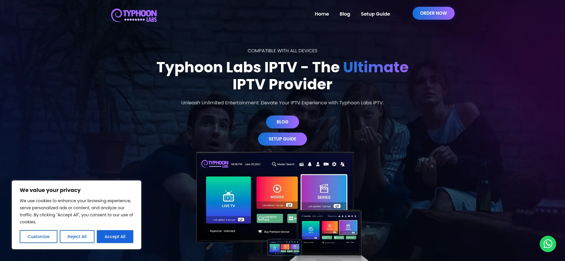 Typhoonlabsiptv.org Reviews | Check if site is scam or legit