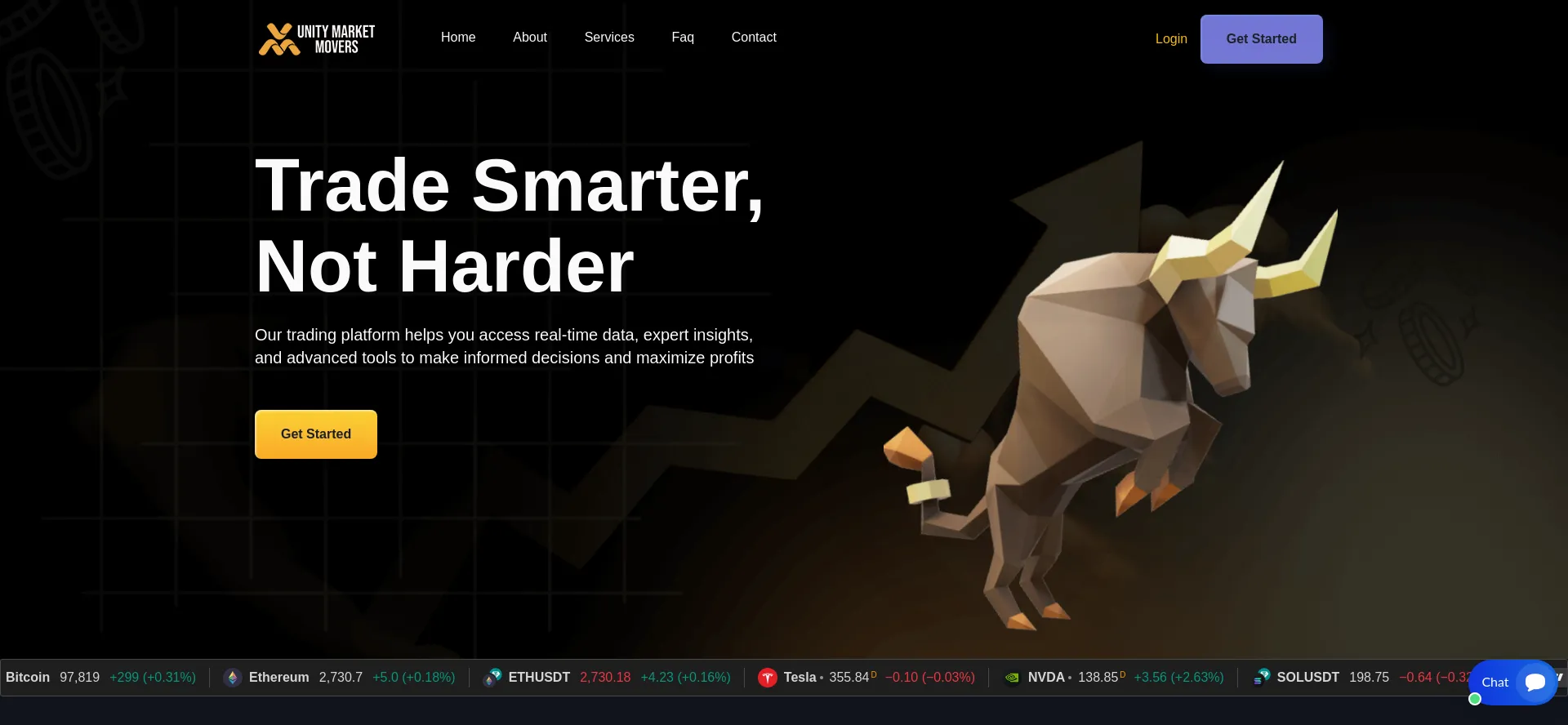 Unitymarketmover.com Review: Suspicious Website. Very low trust score: 9%