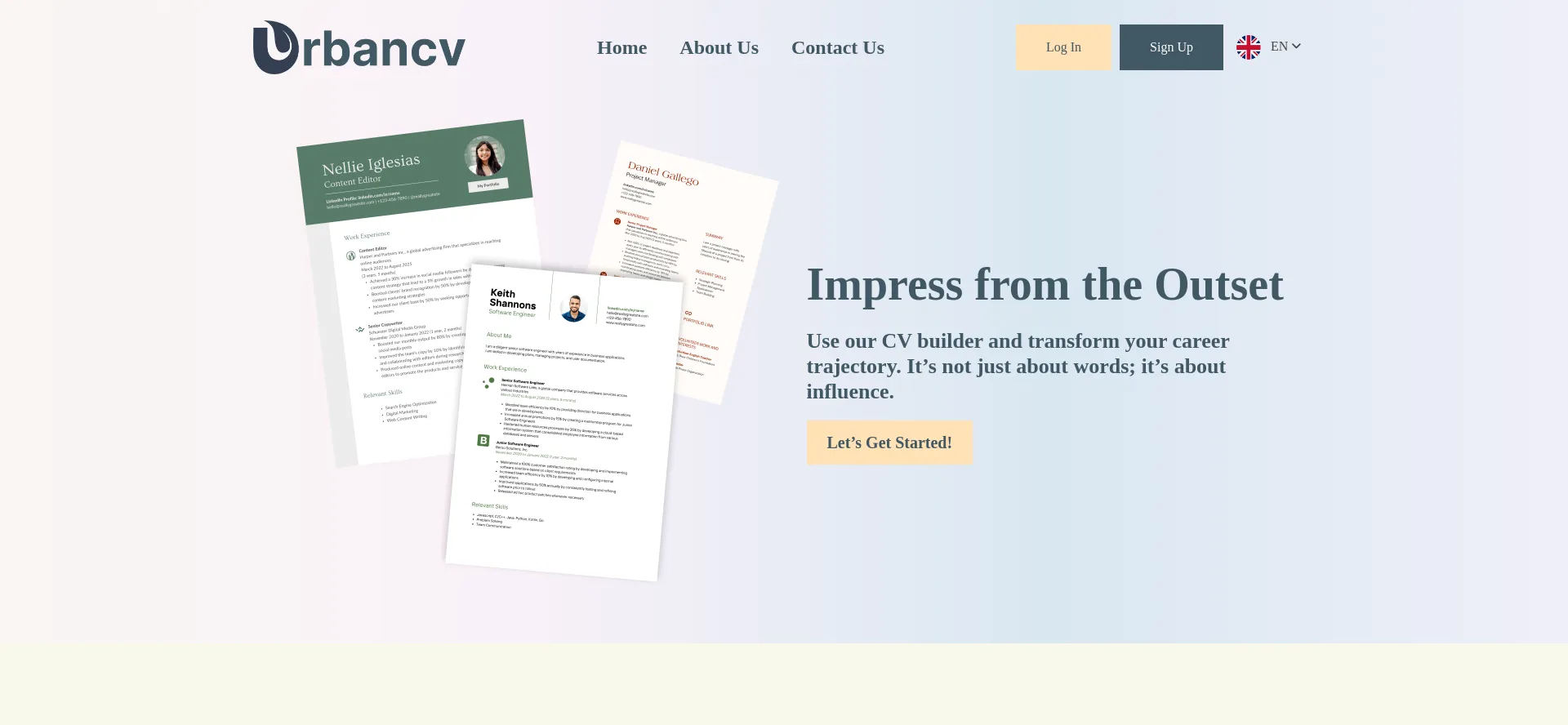 Urbancv.net Review: Suspicious Website. Low trust score: 28%