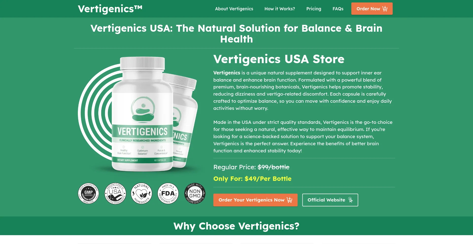 Us-vertigenics-us.us Review: Unsettled Website, Young Domain, Trust ...
