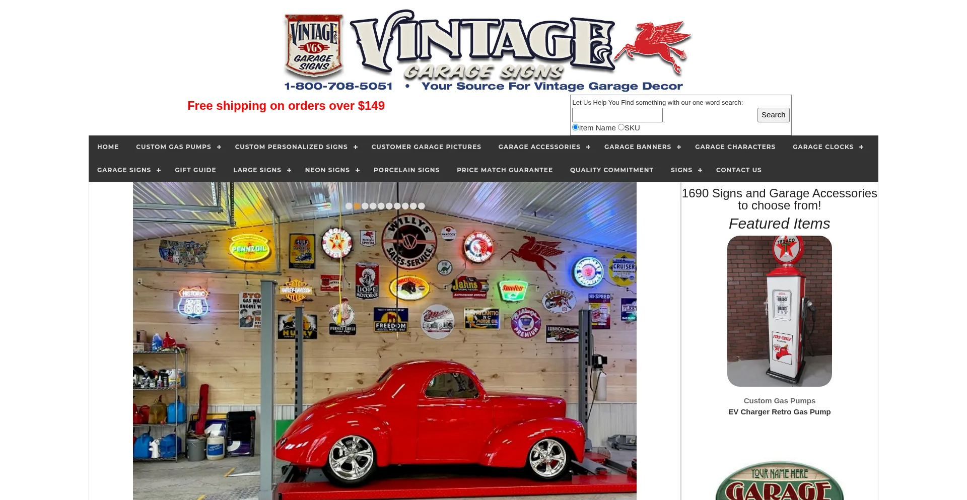 Vintagegaragesigns.com Reviews | Scam, Legit or Safe Check