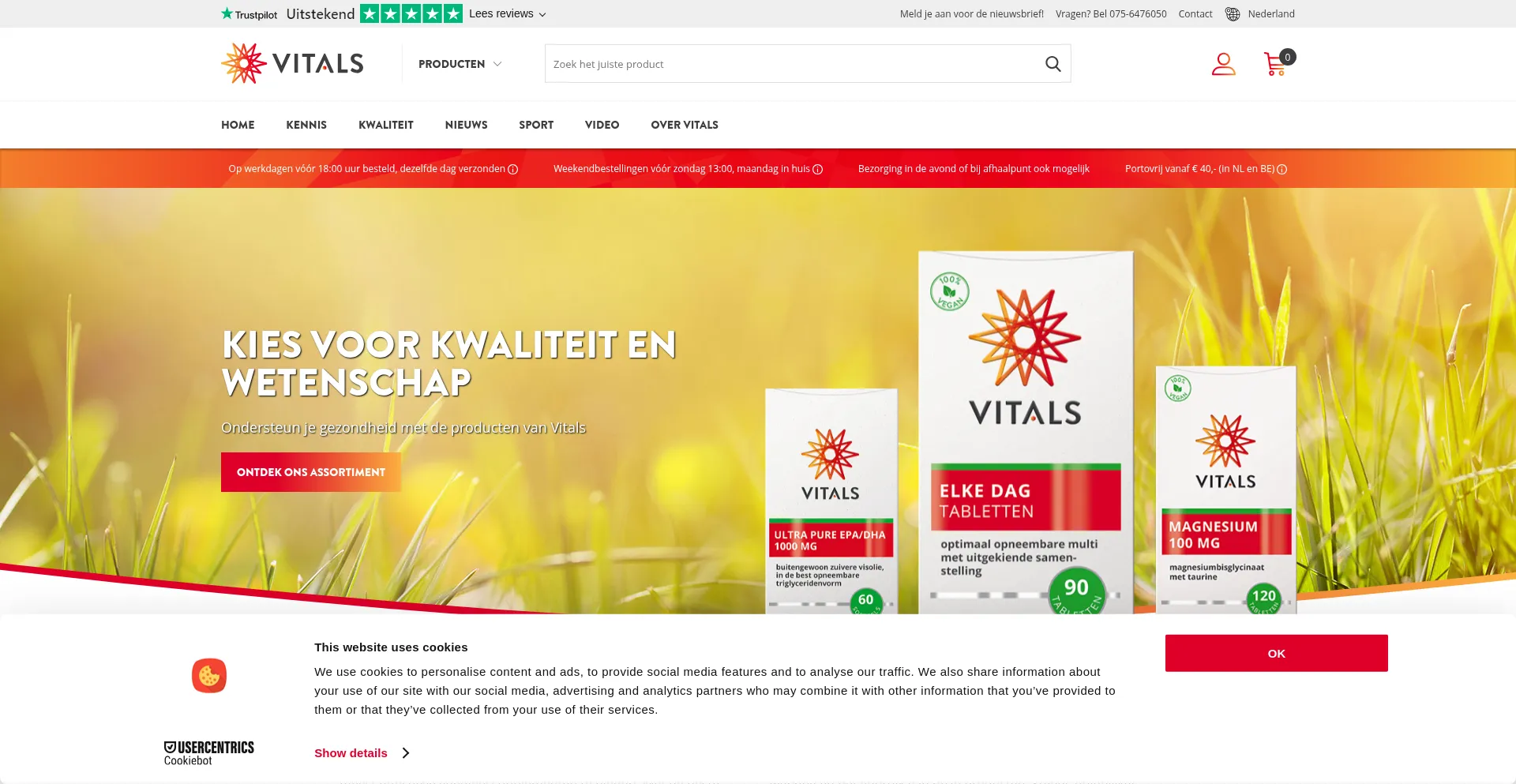 Vitals.nl Reviews | Check if site is scam or legit