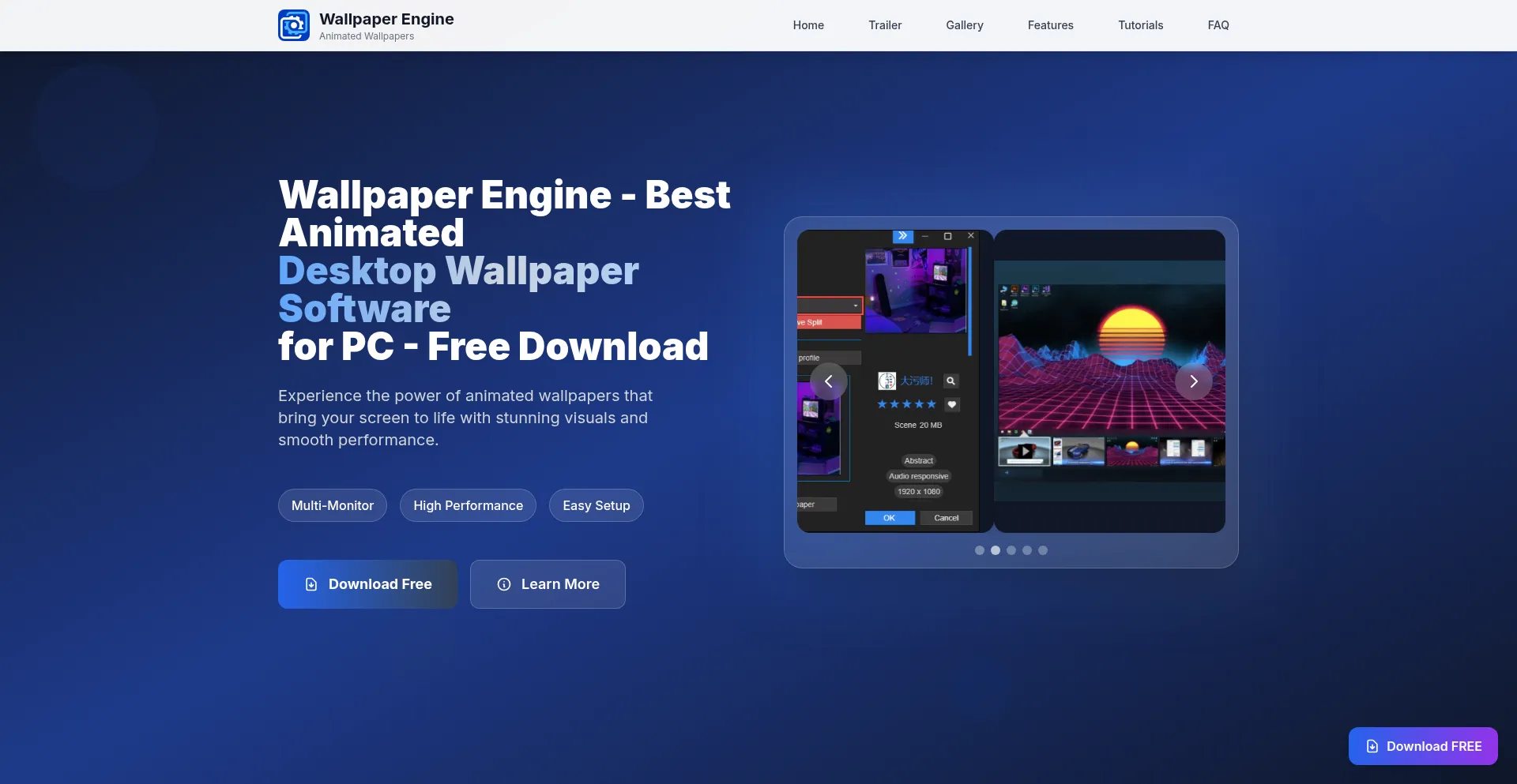 Wallpaper-engine.app - Safe or Scam? (55/100 Trust Score)