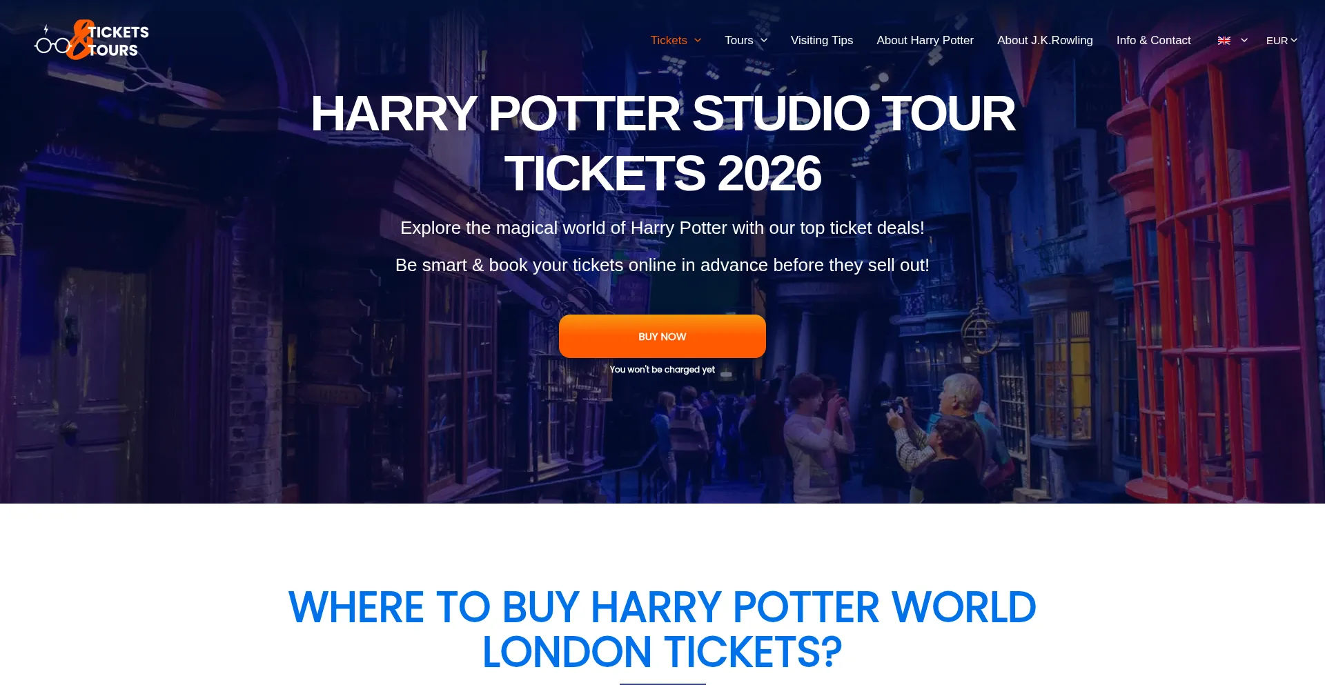 Warner-bros-studio-harry-potter.tours Reviews | Scam, Legit or Safe Check