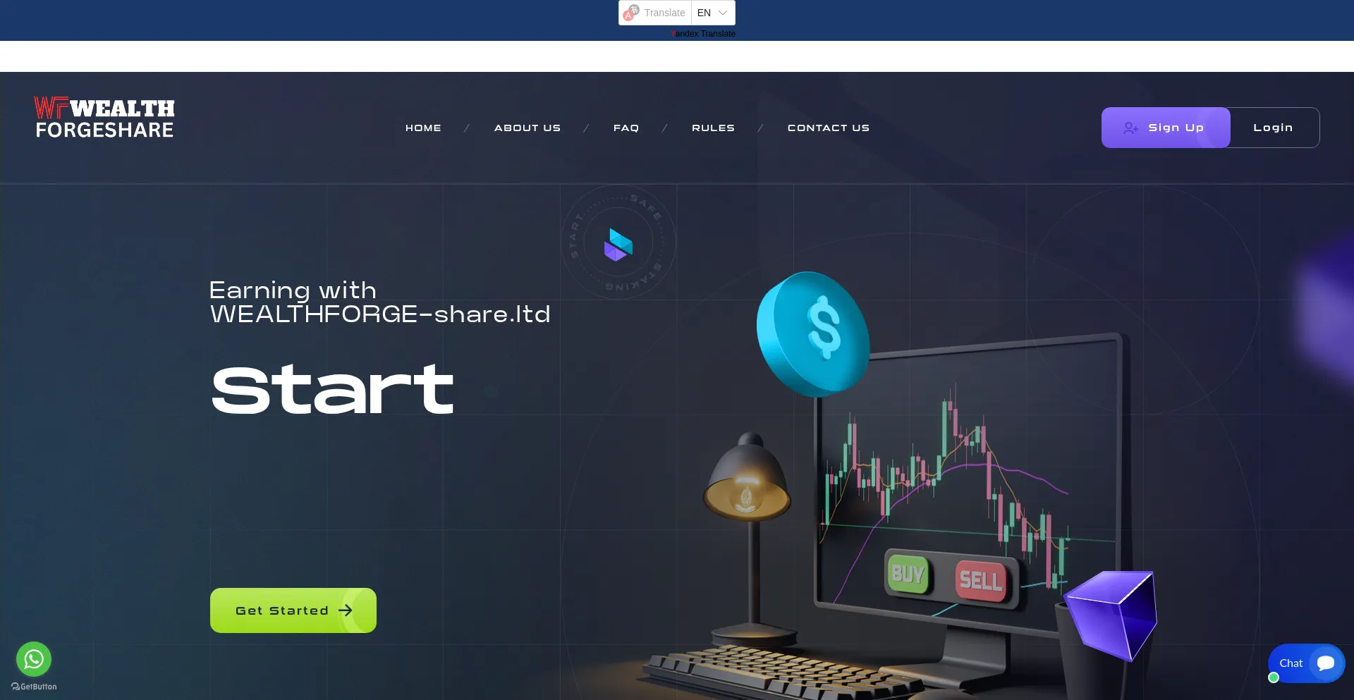 Wealthforge-share.ltd Reviews: Financial scam | Check if site is scam or legit
