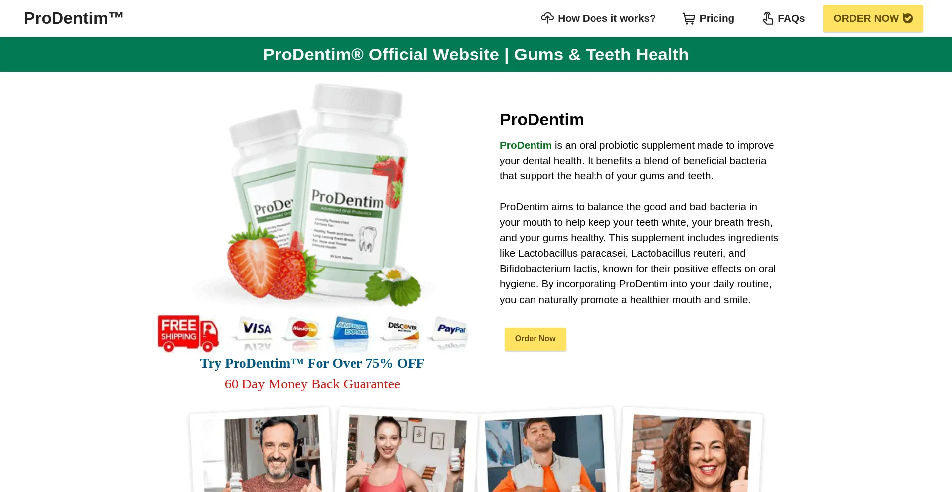 Web-prodentim.com Reviews | Scam, Legit or Safe Check