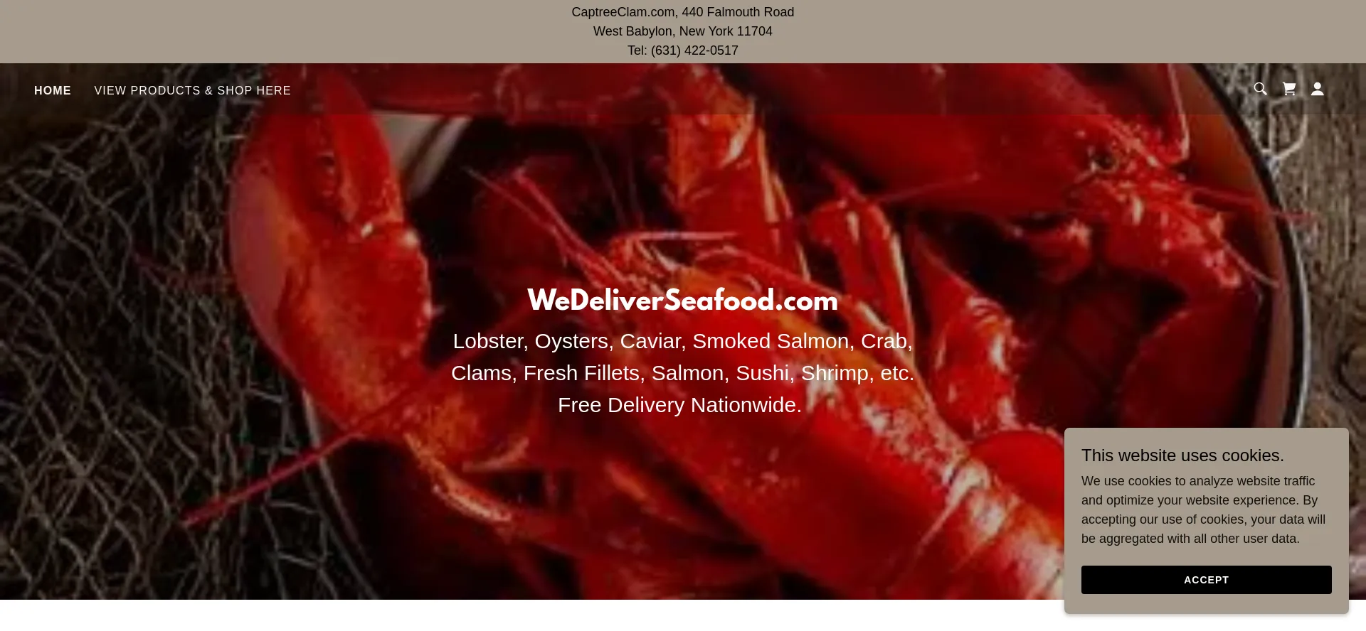 Wedeliverlobster.com Reviews | Scam, Legit or Safe Check