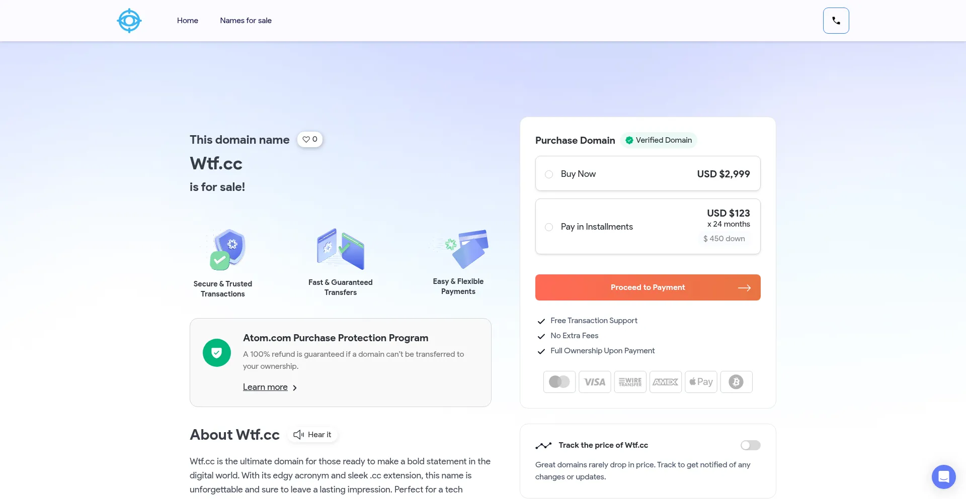 Wtf.cc Reviews | Scam, Legit or Safe Check