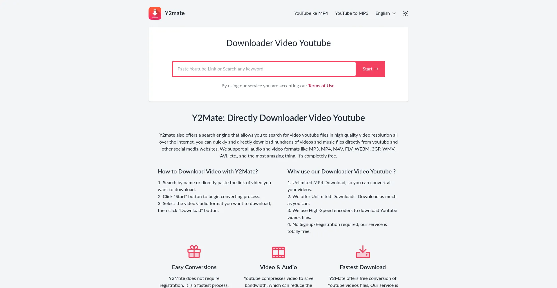Www-y2mate.cc Review: Safe or Scam? Low trust score: 39%