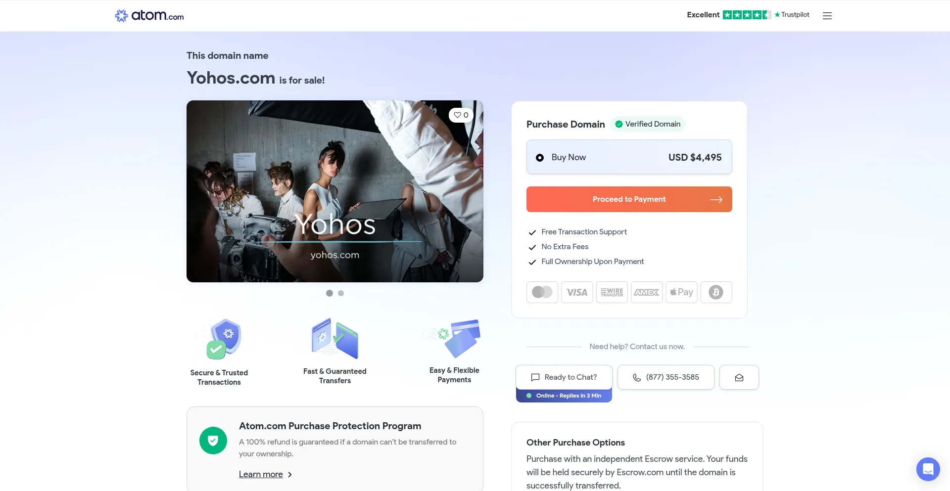 Yohos.com Review: Suspicious Website. Low trust score: 39%