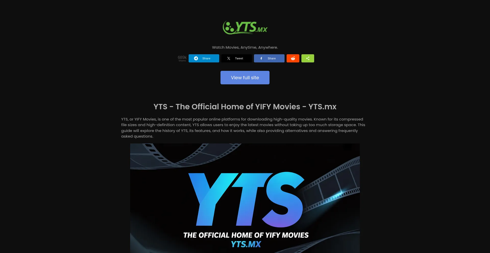 Yts-mx.cfd Review: Suspicious Website, Young Domain, Trust Score 1/100