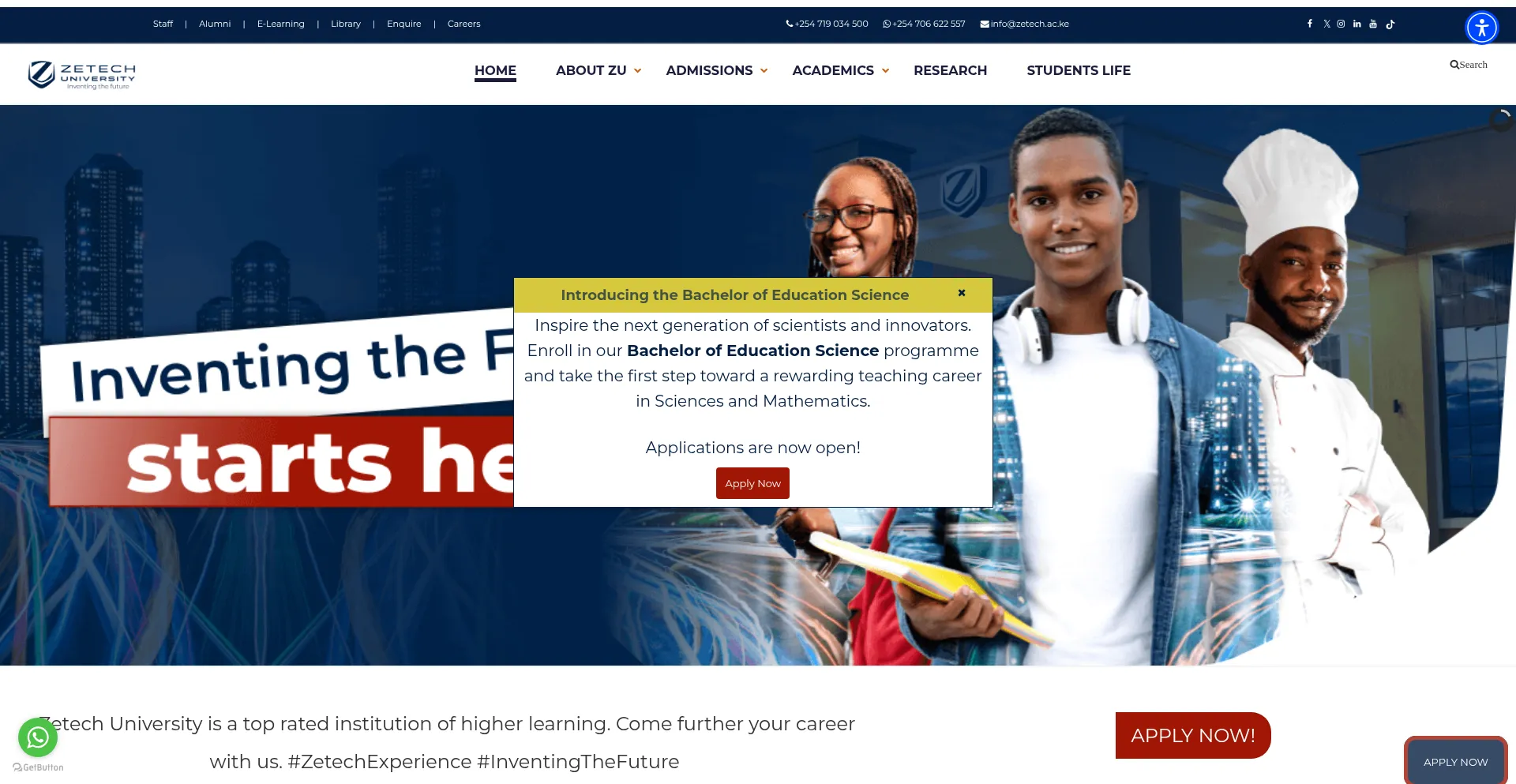 Zetech.ac.ke Reviews | Scam, Legit or Safe Check